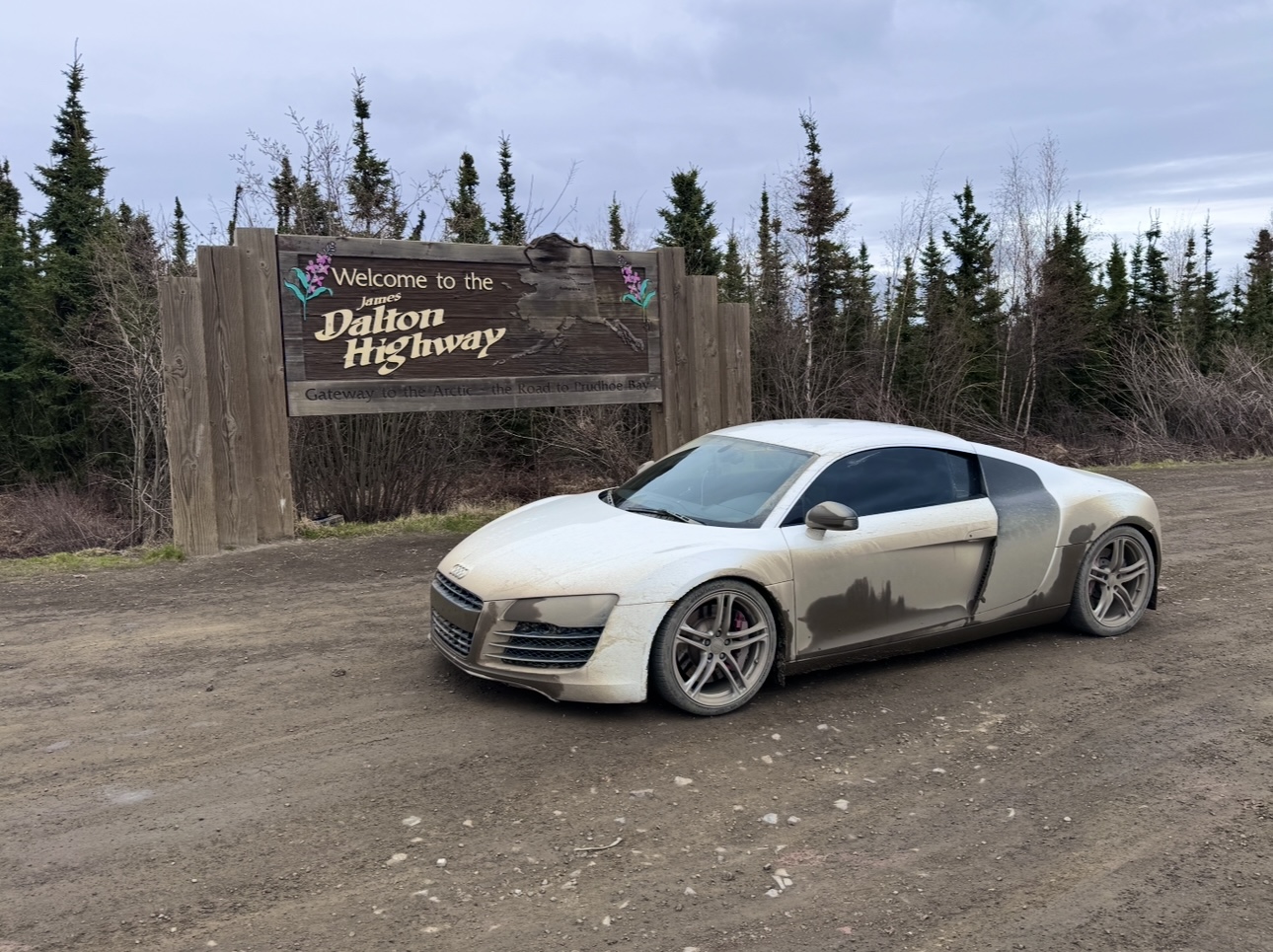 The Audi R8 That Went to the Arctic | Timeless Journal
